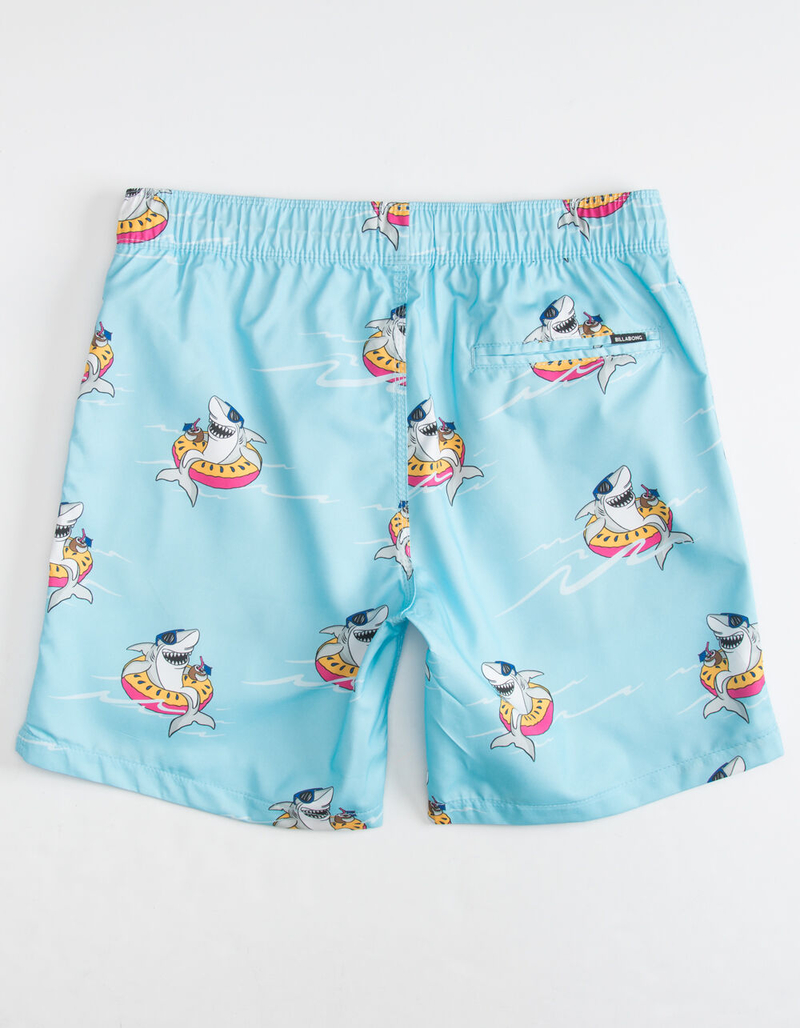 BILLABONG Good Times Mens Light Blue Volley Shorts - LIGHT BLUE - M ...