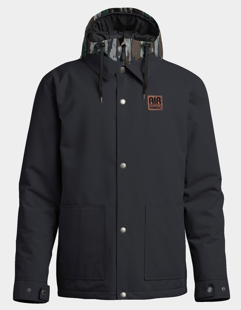 AIRBLASTER Mens Work Snow Jacket - CAMO/BLK - M | Tillys