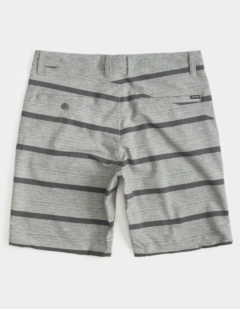 VOLCOM Frickin Surf N Turf Mix Mens Hybrid Shorts - BLACK | Tillys