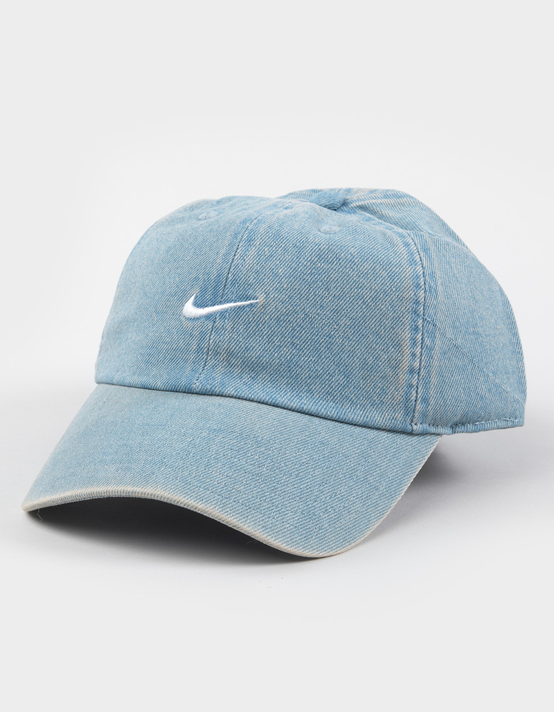 NIKE Club Denim Strapback Hat - BLUE | Tillys