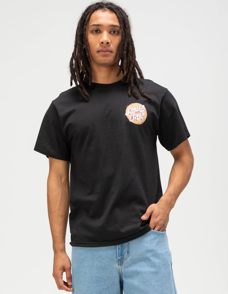 SANTA CRUZ Scrawl Brick Dot Mens Tee - BLACK | Tillys