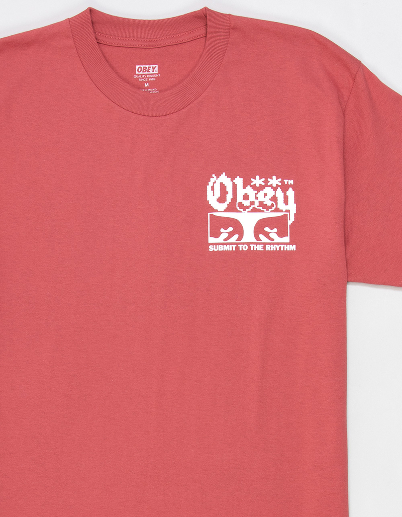 OBEY Submit Mens Tee - RED | Tillys