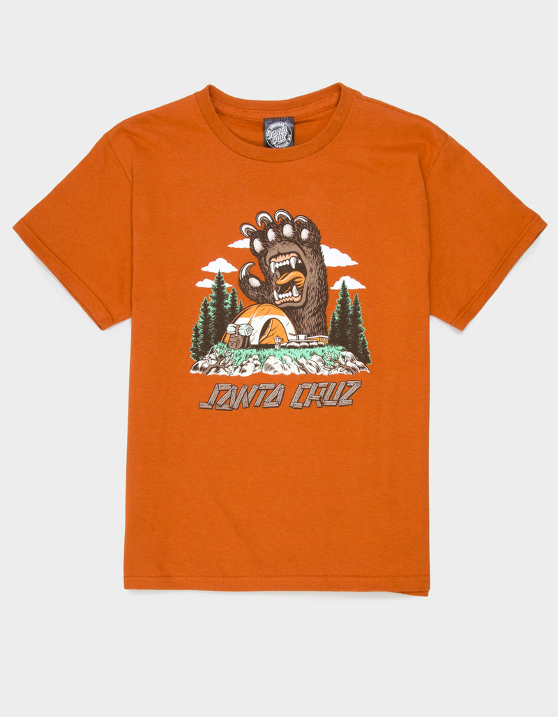 SANTA CRUZ Screaming Grizz Boys Tee - ORANGE - L | Tillys