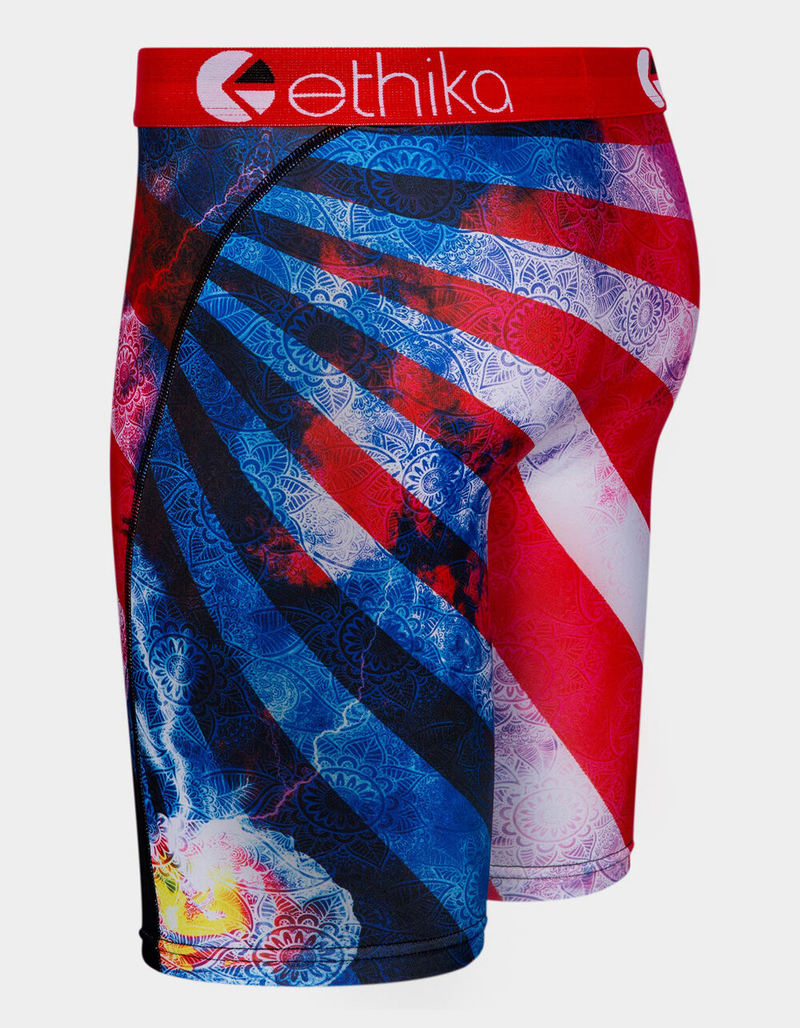 ETHIKA Rose Volt Staple Mens Boxer Briefs - RED - S | Tillys