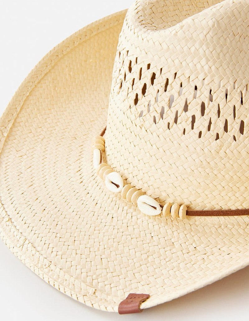 RIP CURL Cowrie Womens Cowboy Hat - NATURAL | Tillys