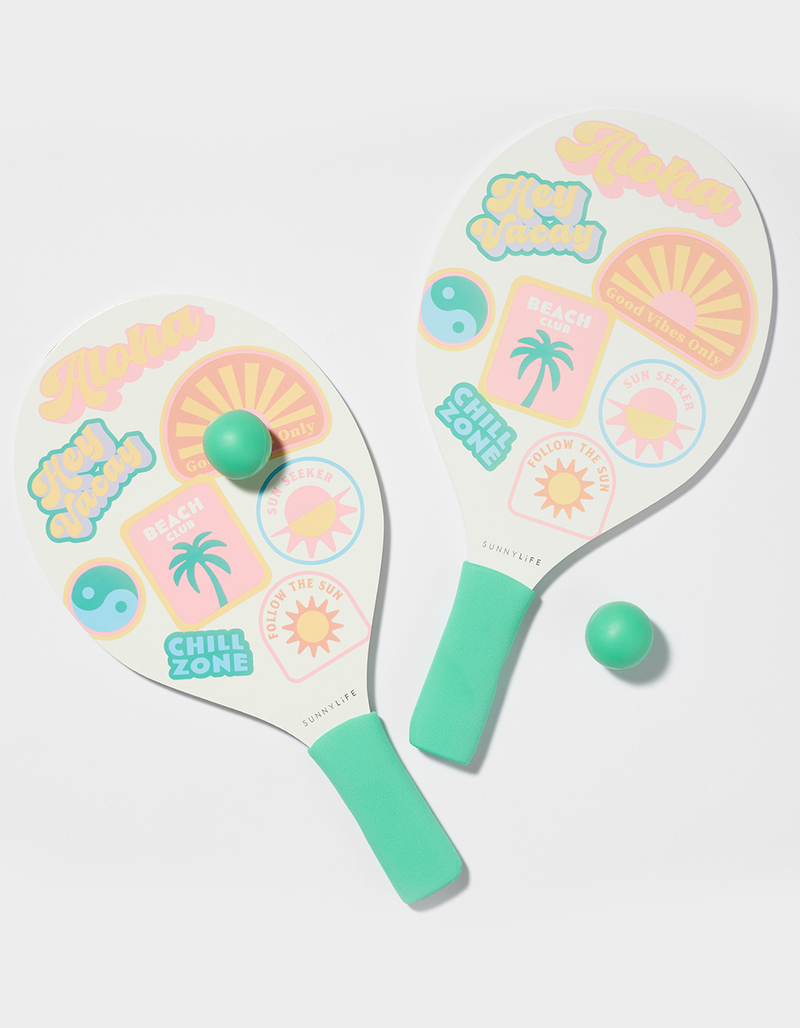 SUNNYLIFE Summer Sherbet Beach Paddle Set - MULTI - ONE SIZE | Tillys
