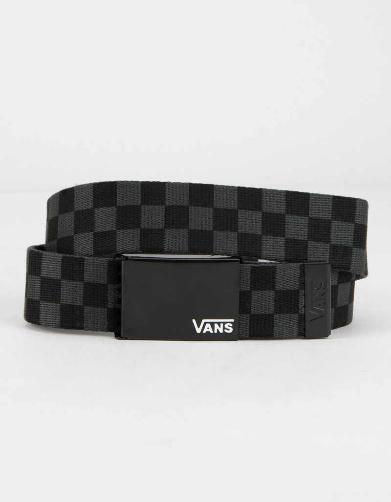 VANS Deppster Mens Web Belt - CHARCOAL/BLACK - ONESZ | Tillys