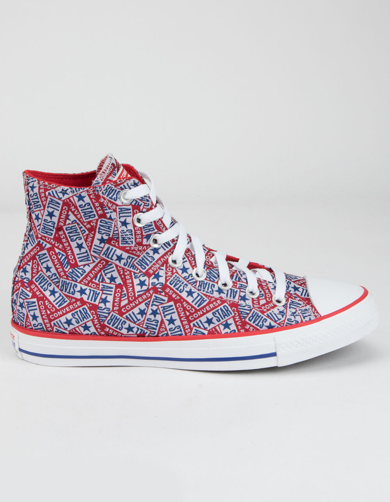 CONVERSE Logo Play Chuck Taylor All Star High Top Shoes - MULTI - M5.5 ...