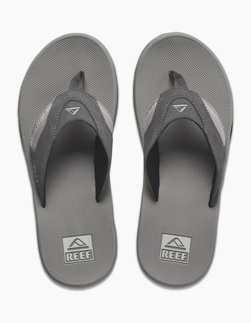 REEF Fanning Mens Sandals - GRAY - 7 | Tillys