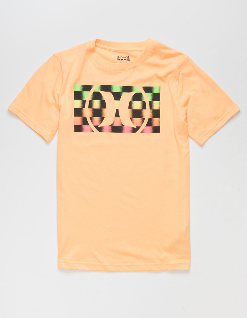 HURLEY Logo Box Boys T-Shirt - CANTELOPE - M | Tillys