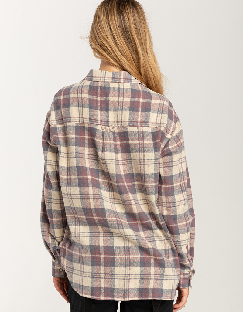 RSQ Womens Basic Flannel - Cream Combo | Tillys