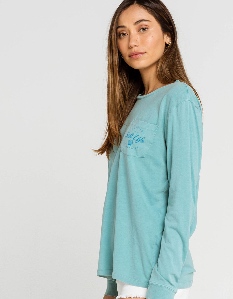 SALT LIFE Mermaid Life Womens Tee - TEAL GREEN | Tillys