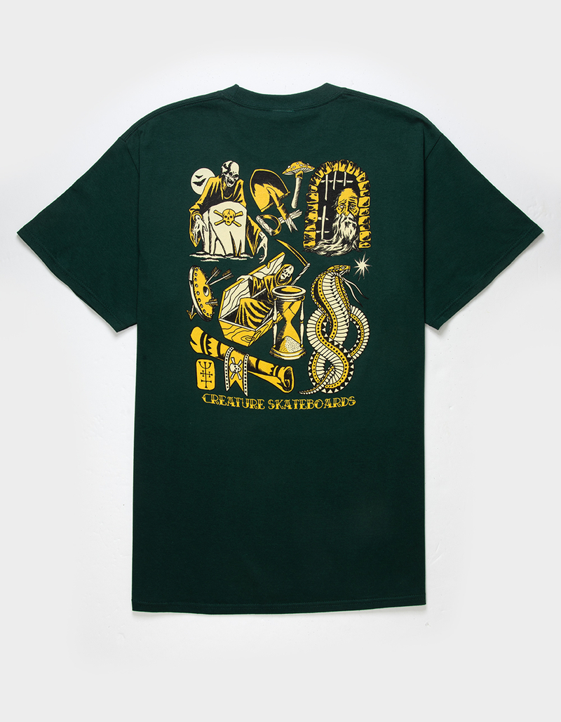 CREATURE Fiend Flash Mens Tee - DK GREEN - XL | Tillys