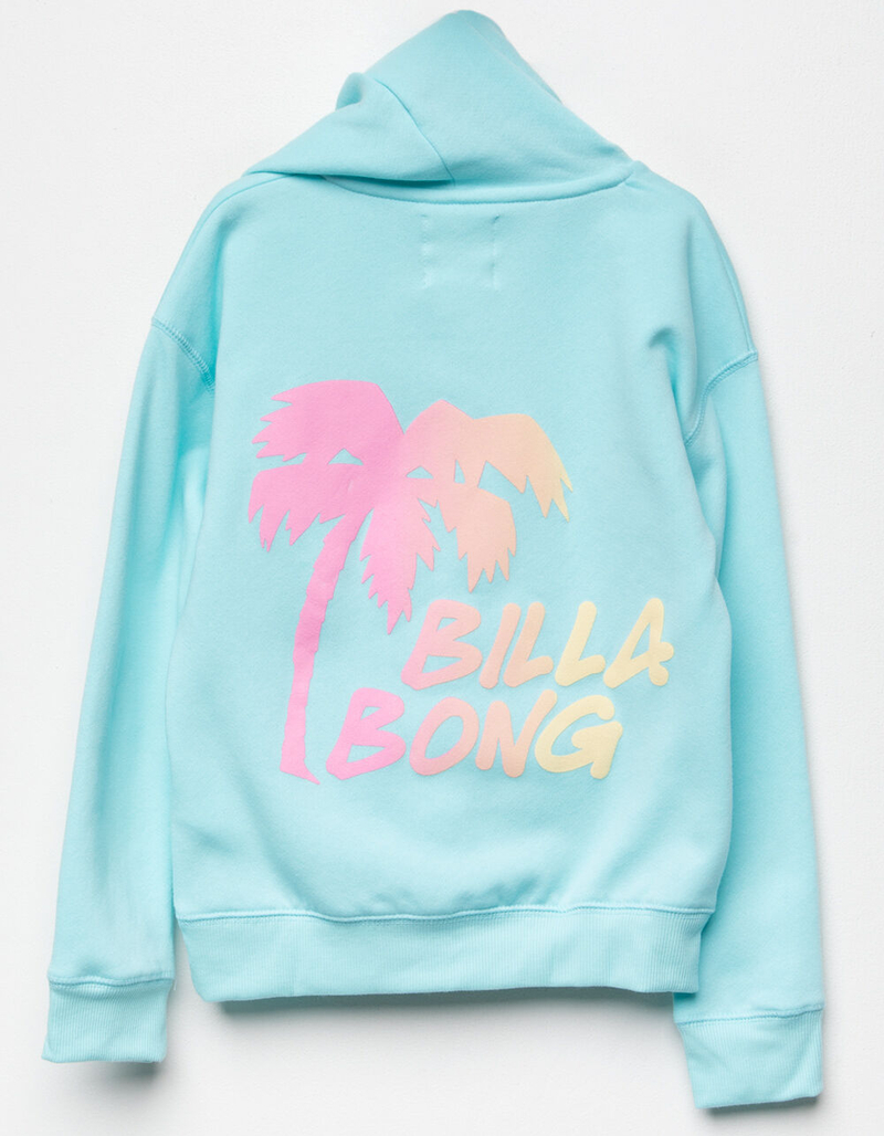 BILLABONG Wipe Out Girls Hoodie - TURQUOISE - M | Tillys