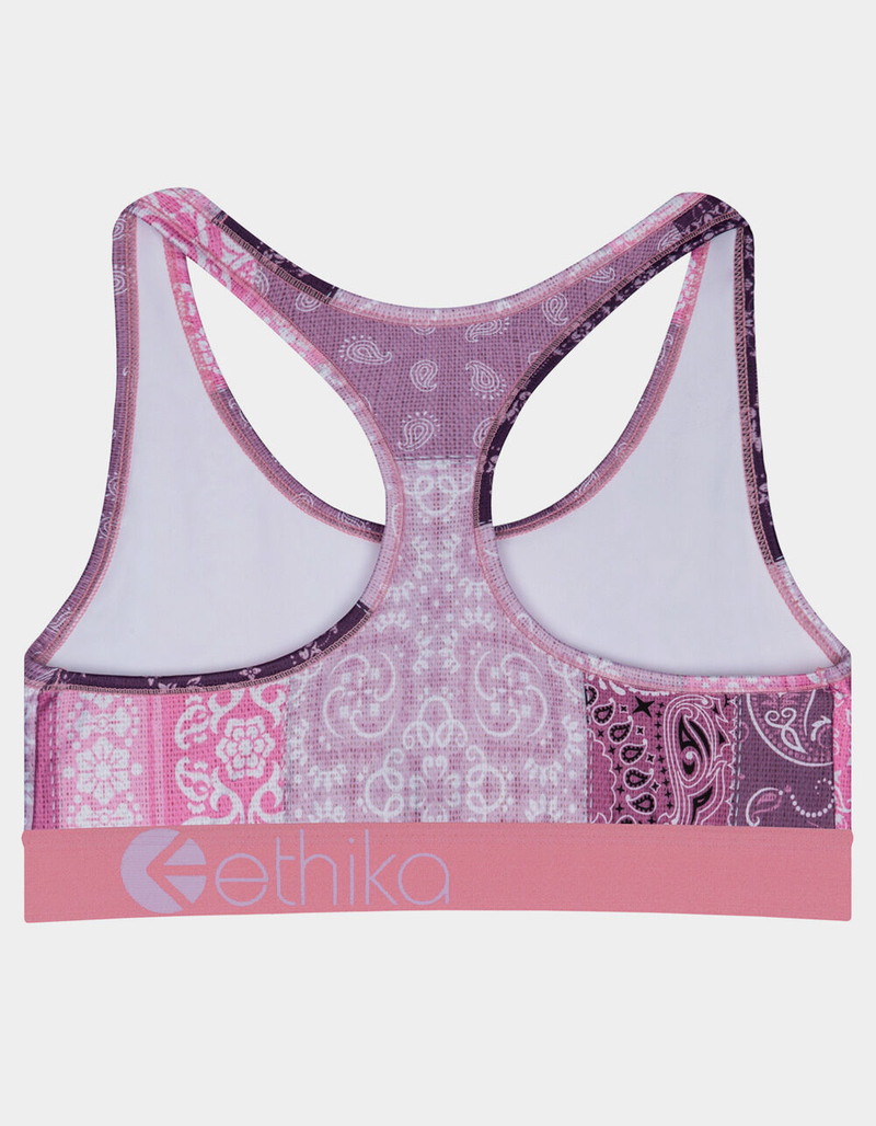 ETHIKA BC Crew Girls Sports Bra - PINK COMBO - M | Tillys