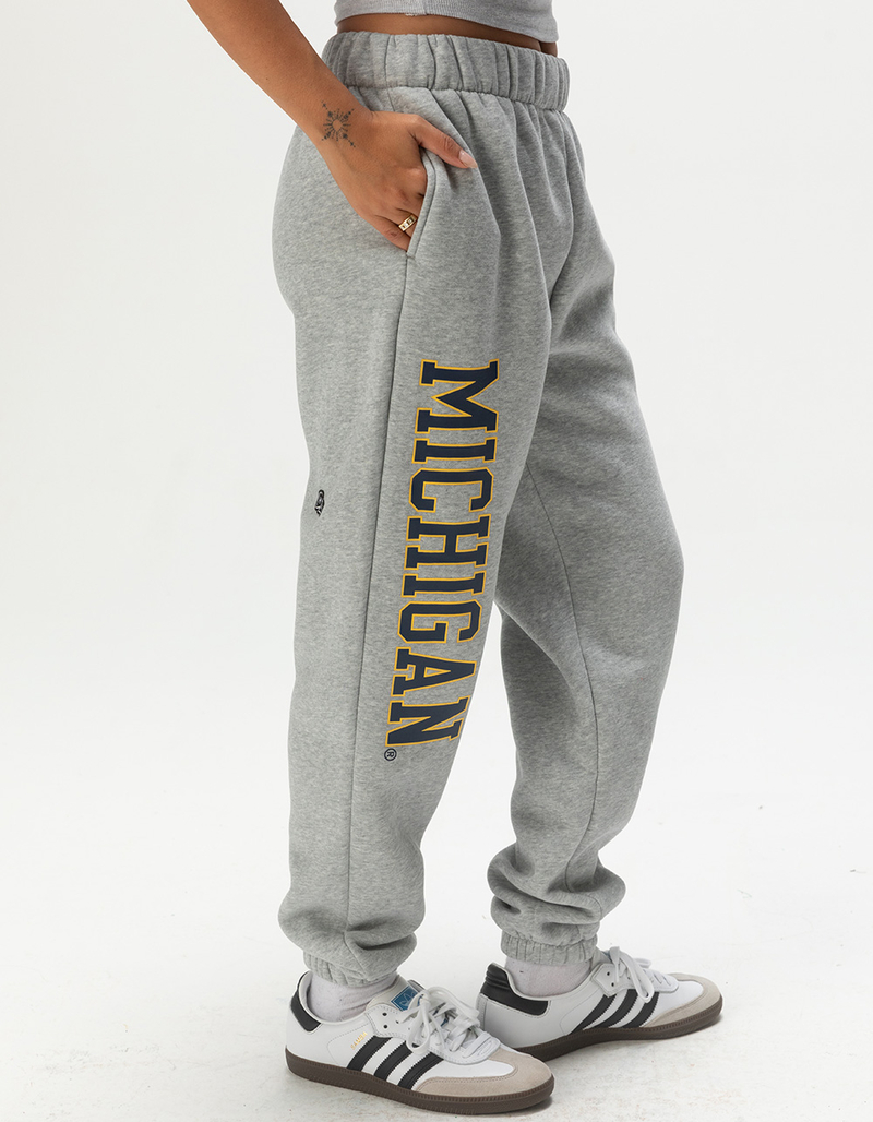 HYPE AND VICE University of Michigan Womens Sweatpants - HEATHER GRAY ...