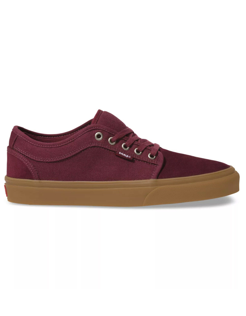 VANS Chukka Low Port Royale & Gum Shoes - BURGUNDY | Tillys