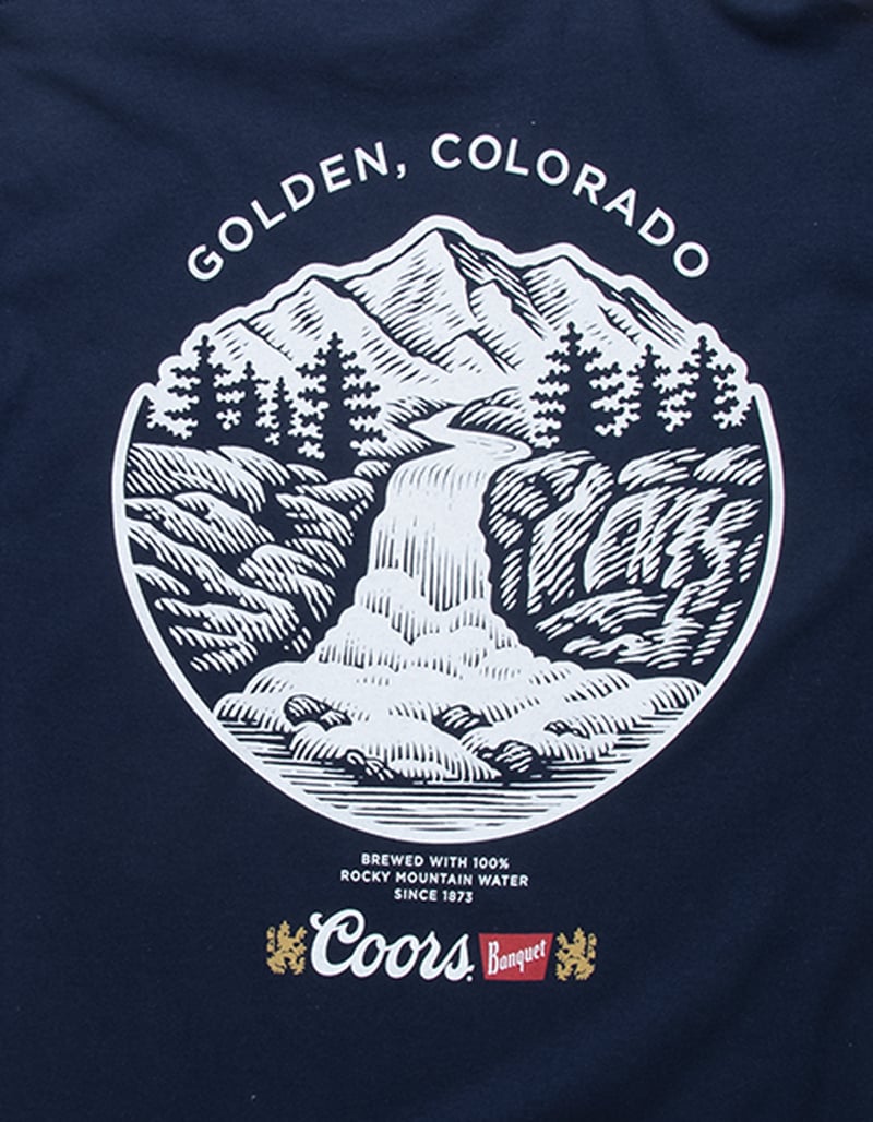 COORS Banquet Seal Mens Tee - NAVY | Tillys
