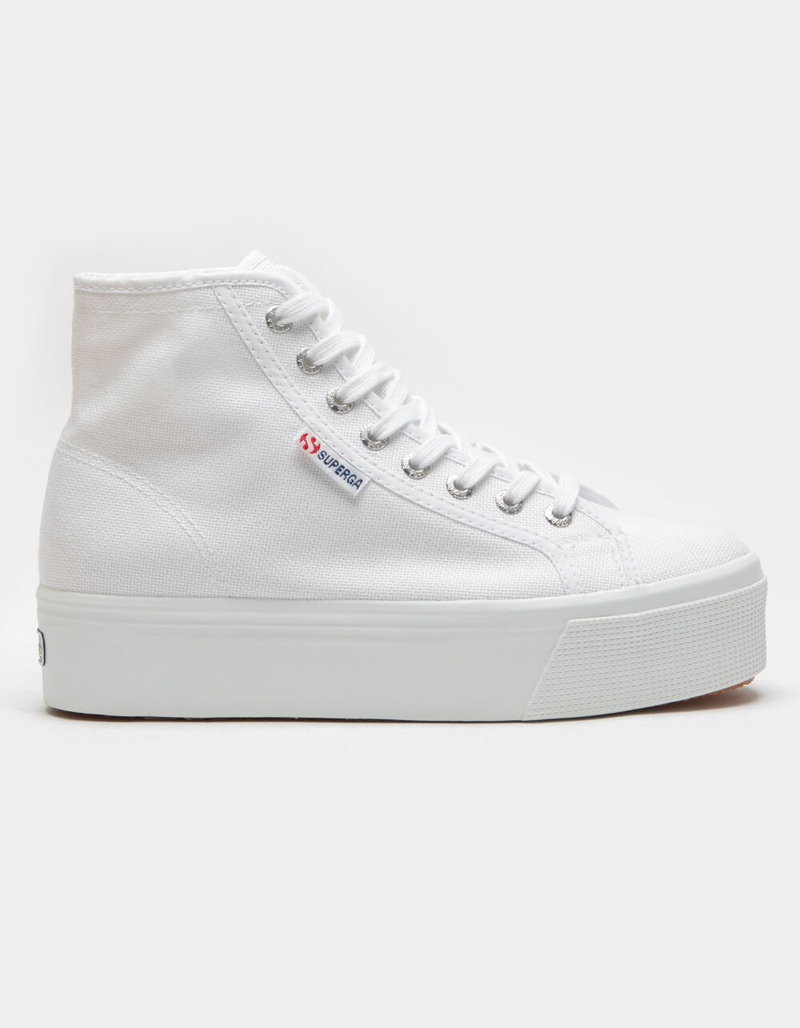 SUPERGA 2705 Hi Top Womens Platform Shoes - WHITE - 7.5 | Tillys