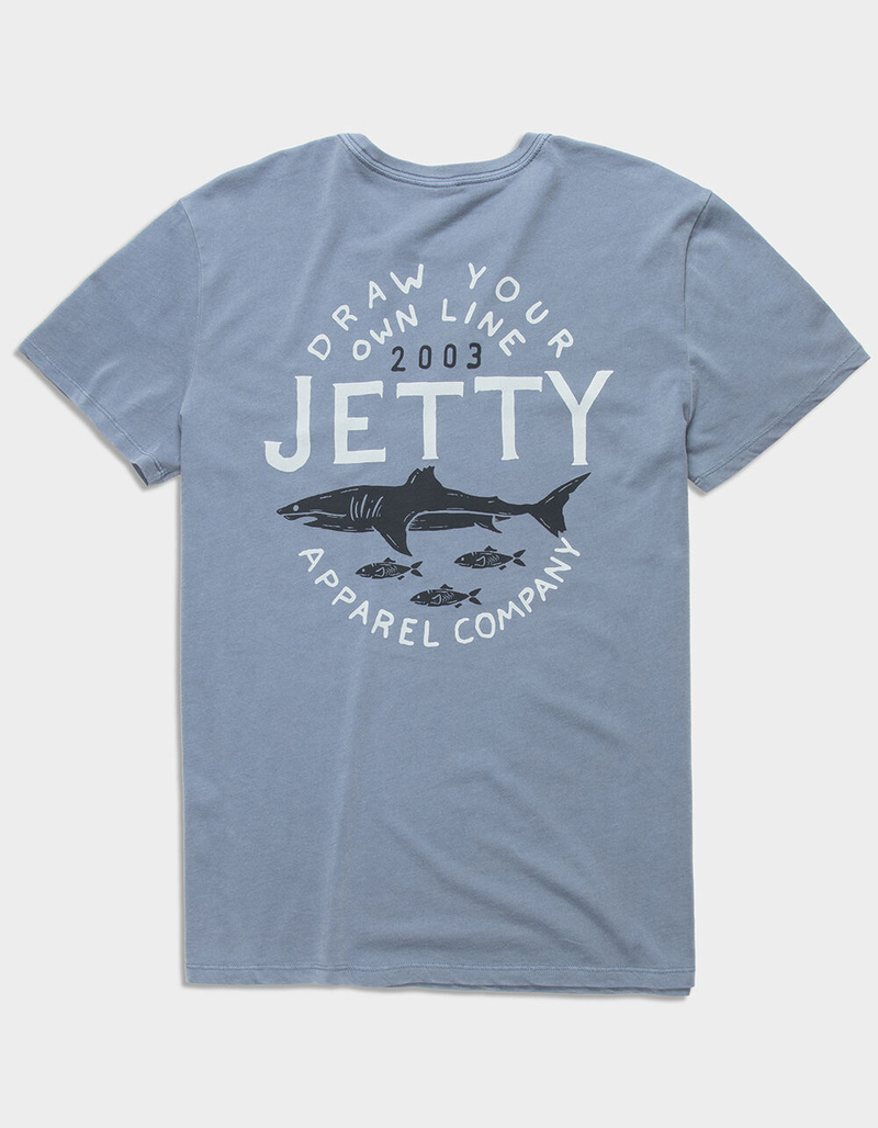 JETTY Chomped Mens Tee - HTHR BLUE - XXL | Tillys