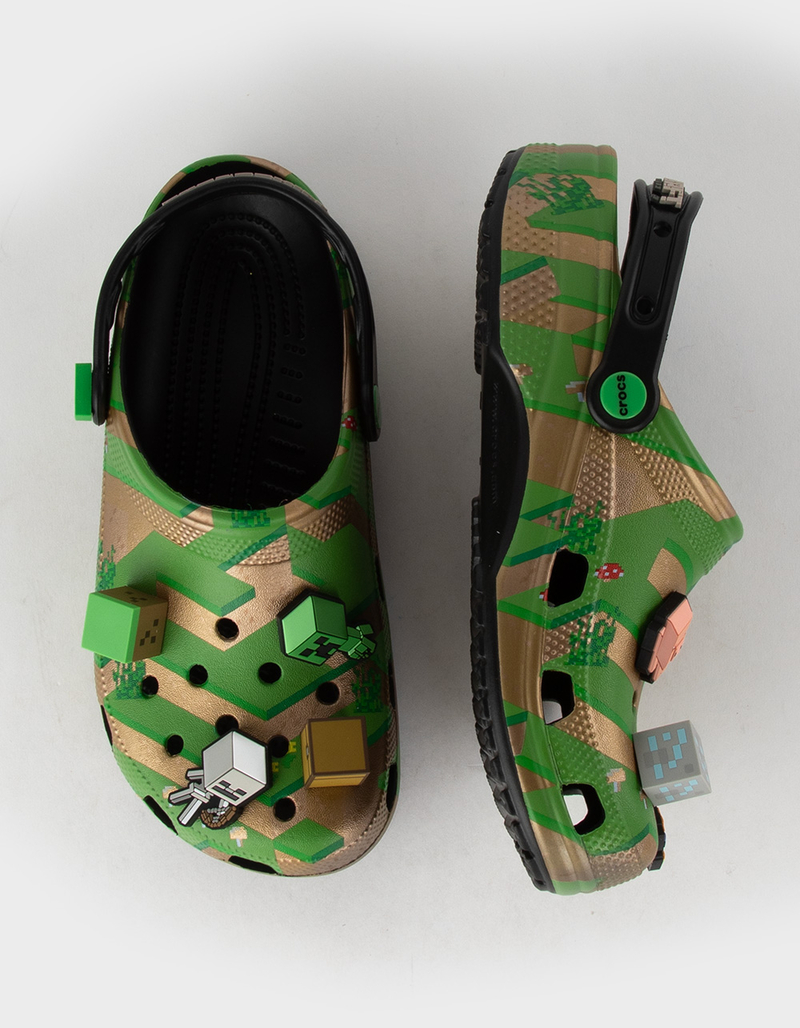 CROCS Minecraft Elevated Clogs - GREEN COMBO - M11 | Tillys