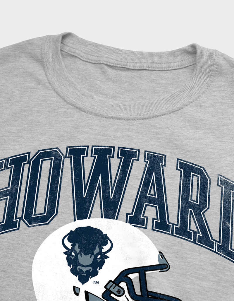 HOWARD UNIVERSITY Spirit Collection Helmet Mens Tee - HEATHER GRAY - XL ...