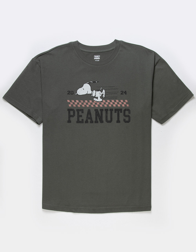 RSQ x Peanuts Racing Mens Tee - DARK OLIVE | Tillys