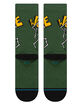 STANCE x Welcome Skateboards Mens Crew Socks - GREEN COMBO | Tillys
