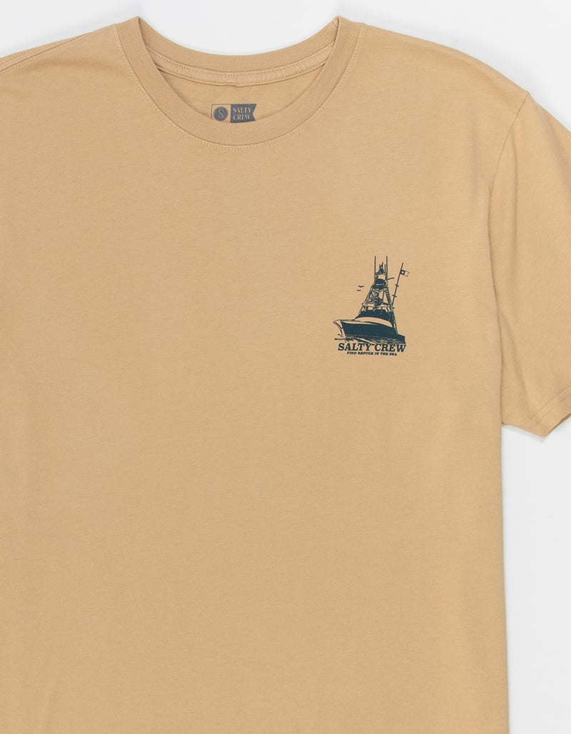 SALTY CREW Vessel Mens Tee - KHAKI - XL | Tillys