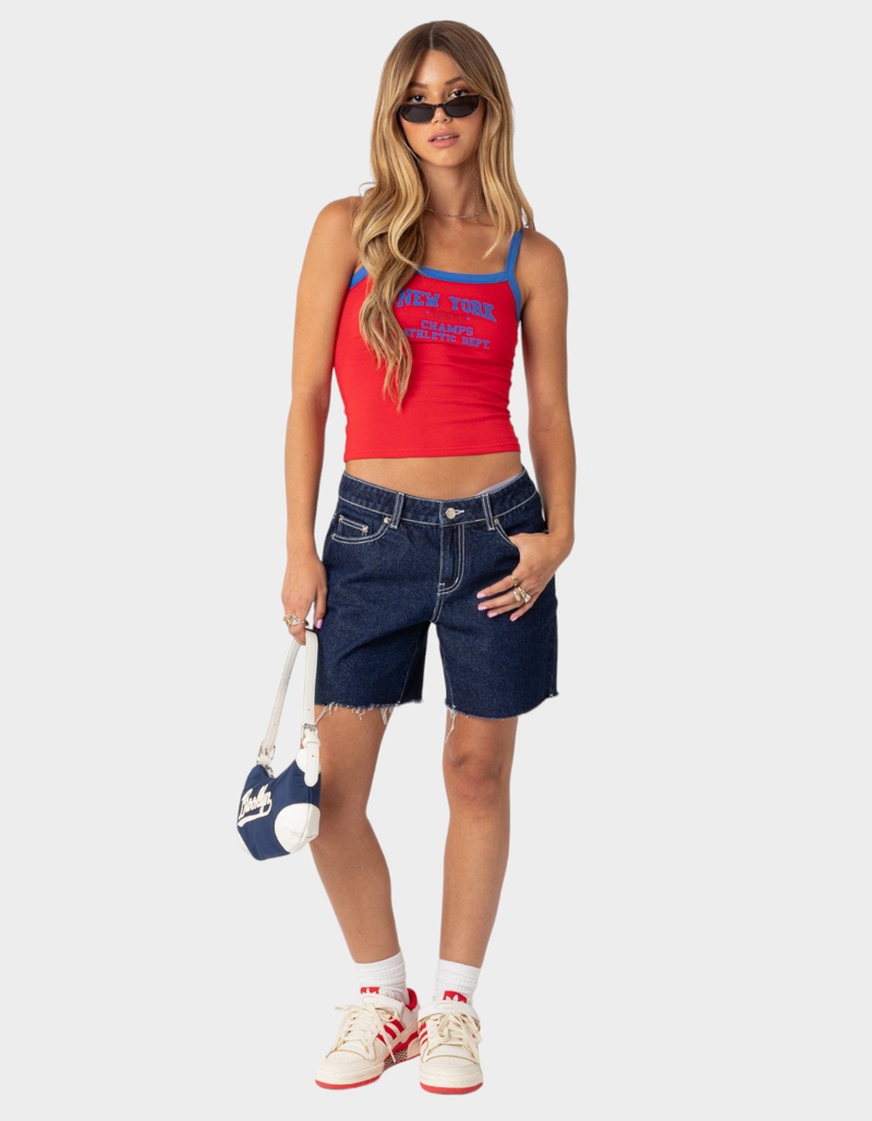 EDIKTED New York Tank Top - RED | Tillys