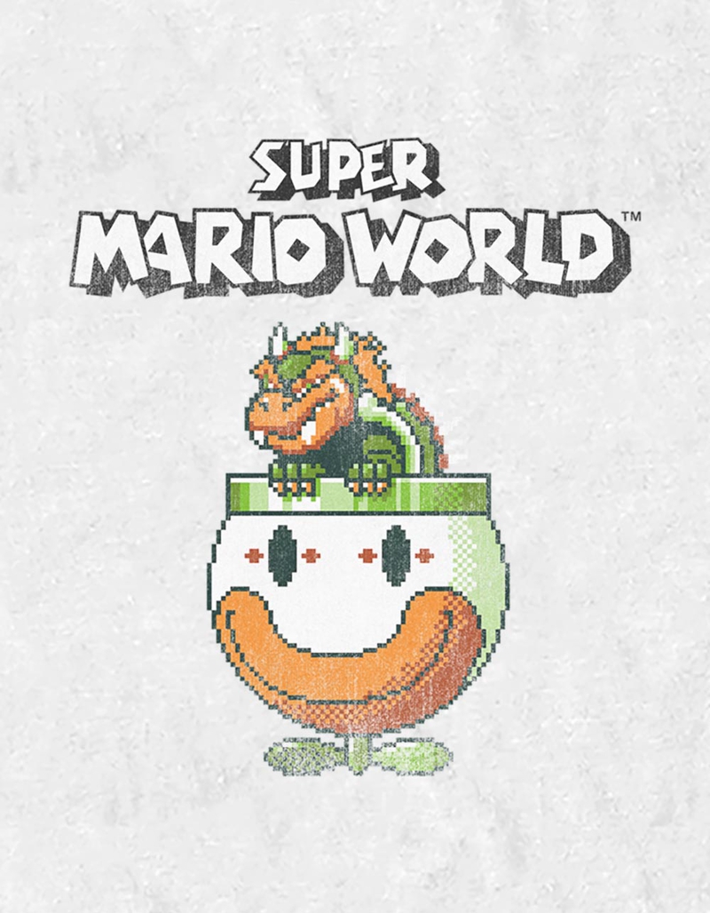 NINTENDO Super Mario Bowser Unisex Tee - WHITE - XL | Tillys