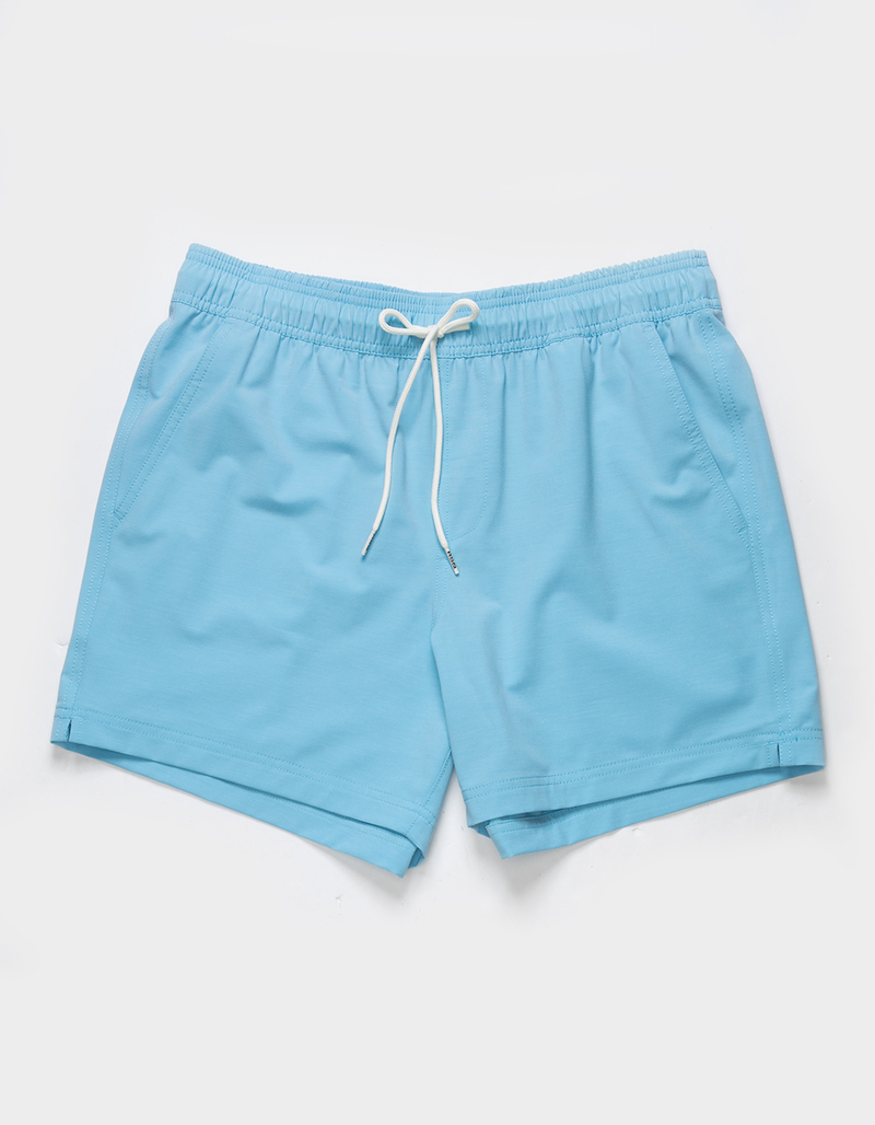 RSQ Mens Vintage Solid 5'' Swim Shorts - SKY BLUE - XS | Tillys