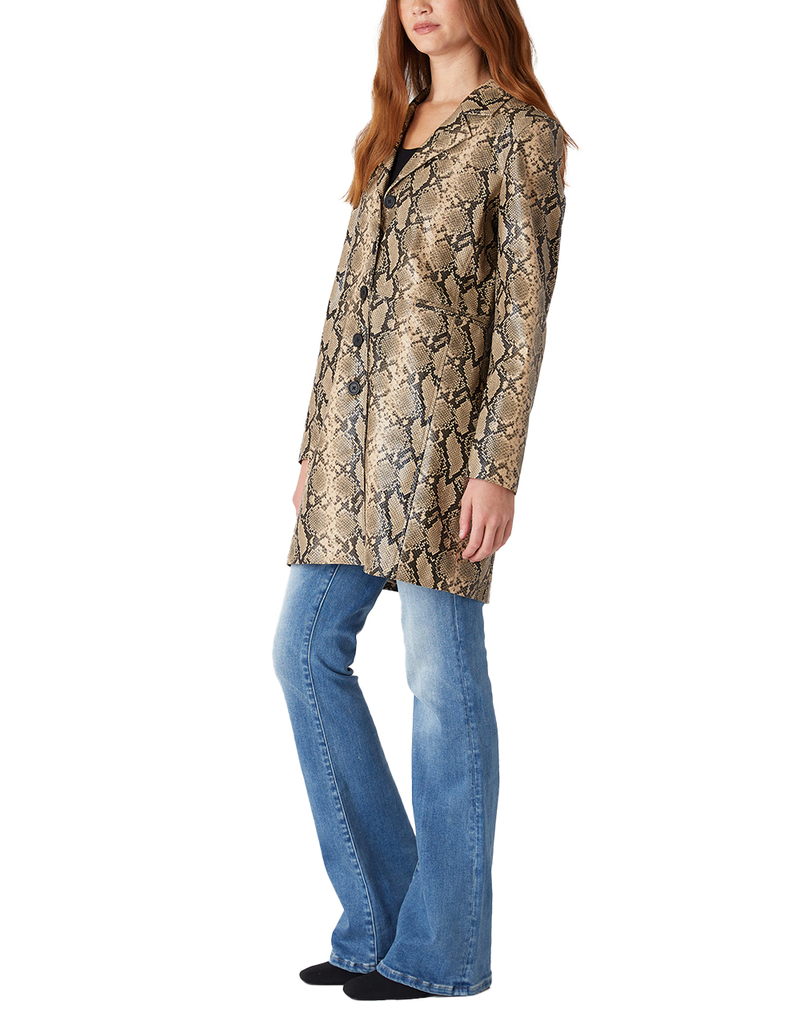 BLANK NYC On The Move Womens Trench Coat - LEOPARD BROWN | Tillys