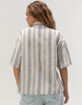 RUSTY Lexis Womens Button Up Shirt - Cream Combo | Tillys