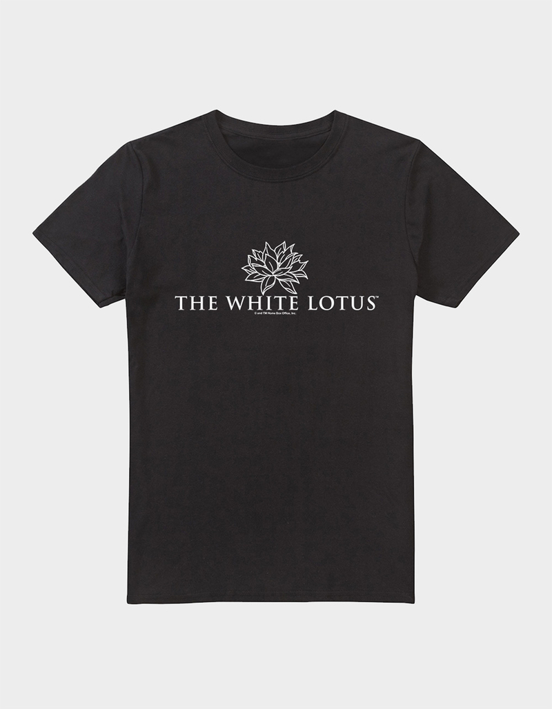 THE WHITE LOTUS Logo Dark Mens Tee - CHARCOAL - M | Tillys