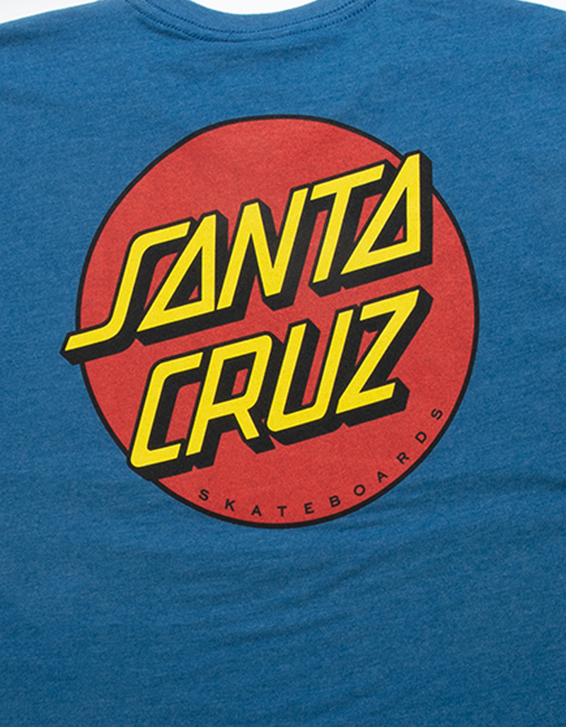 SANTA CRUZ Classic Dot Mens Tee - BLUE - XXL | Tillys