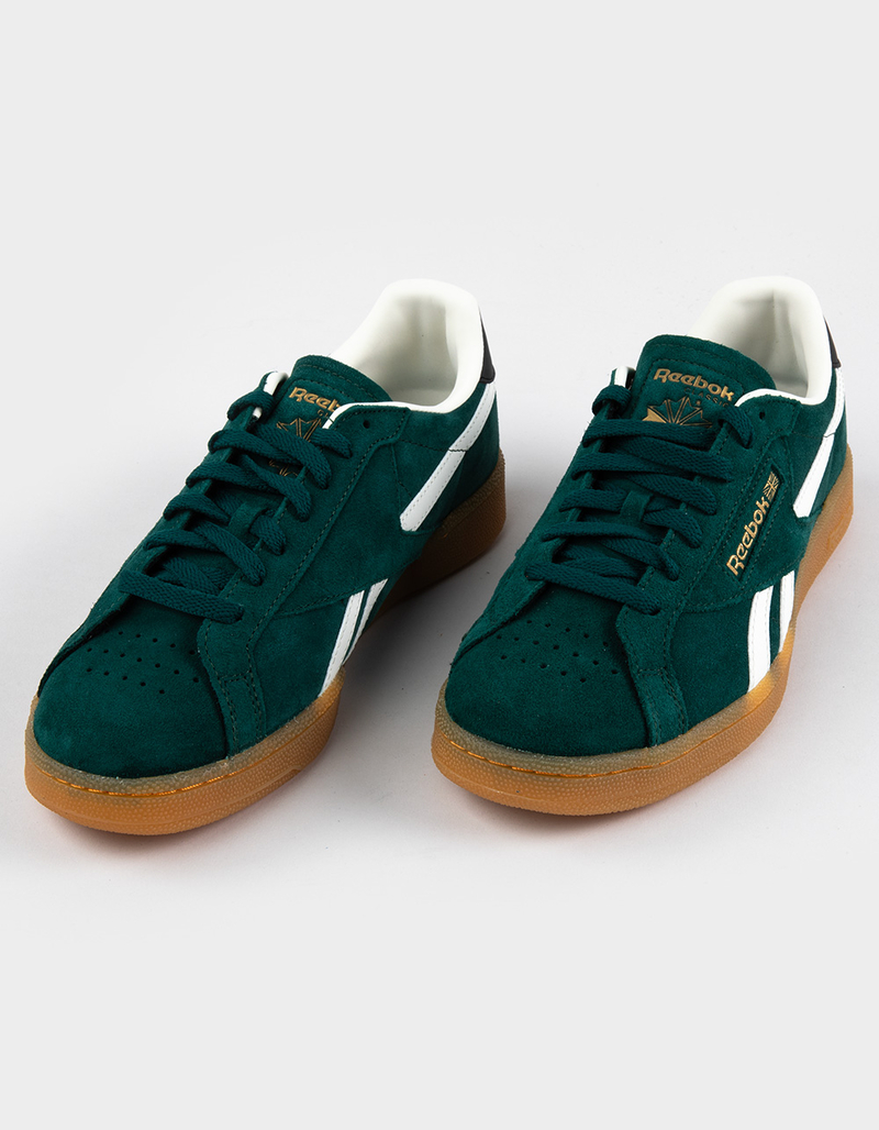 REEBOK Club C Grounds UK Shoes - GREEN/WHITE - M8.5/W10 | Tillys