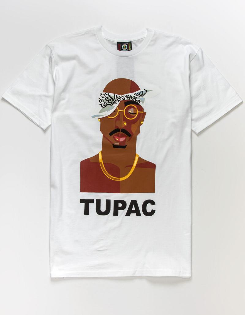 CROSS COLOURS 2Pac Pop Art Mens White T-Shirt - WHITE - L | Tillys