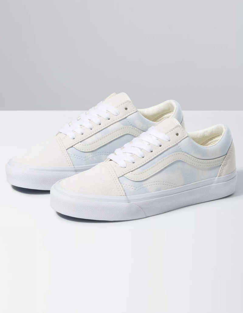 VANS Bleach Wash Old Skool Womens Shoes - BALLAD BLUE - 8.5 | Tillys
