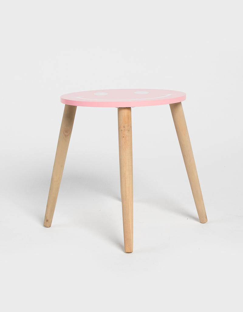 Smiley Accent Table - PINK - ONE SIZE | Tillys