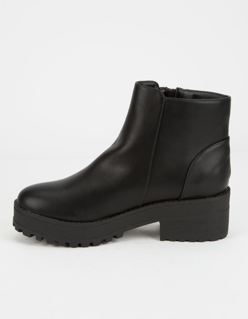 QUPID Skyscraper Black Womens Platform Boots - BLACK | Tillys