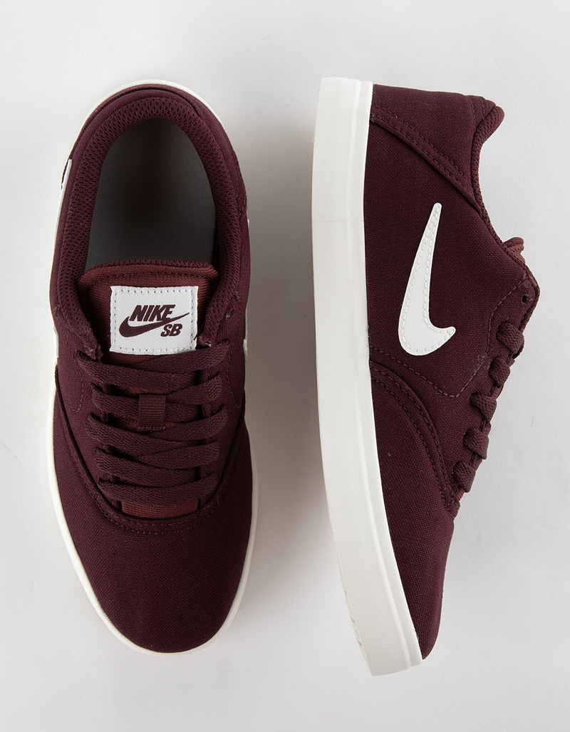 NIKE SB Check Canvas Little Kids Shoes - BURGUNDY | Tillys
