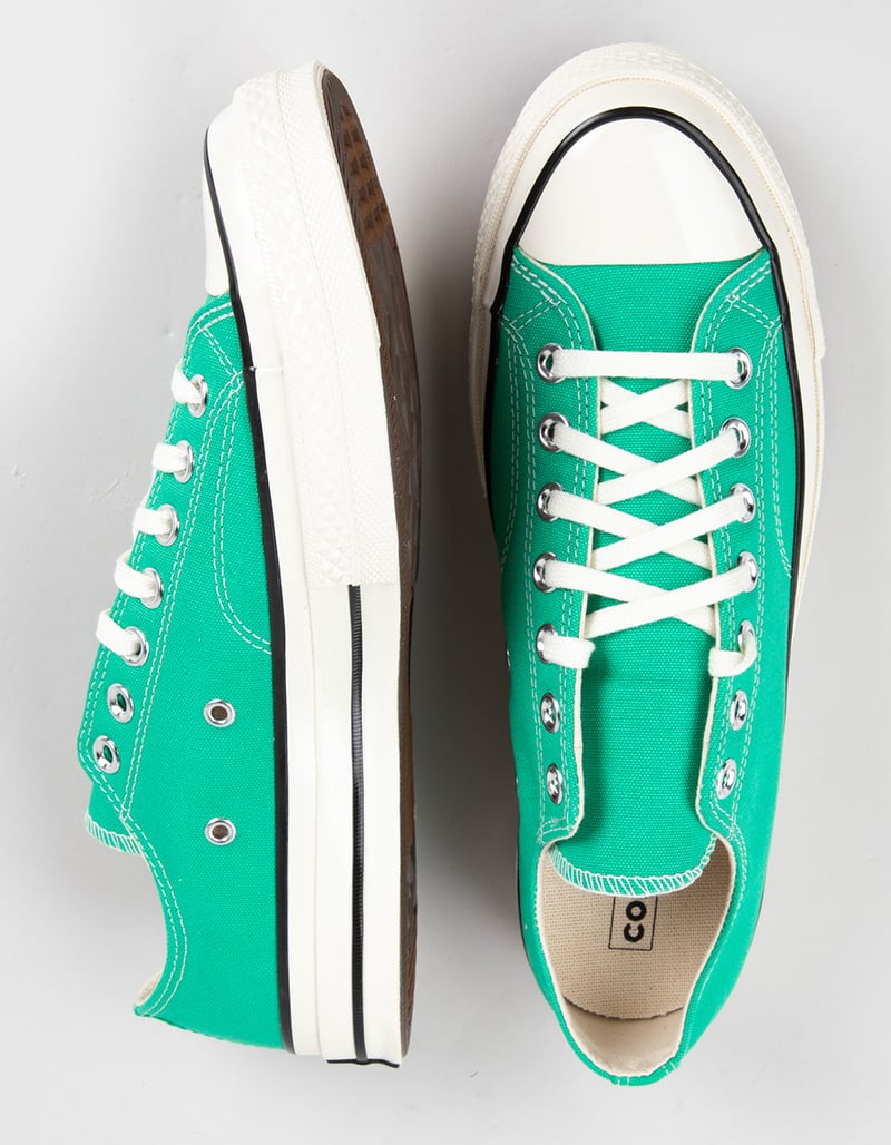 CONVERSE Chuck 70 Low Top Canvas Shoes - GREEN | Tillys