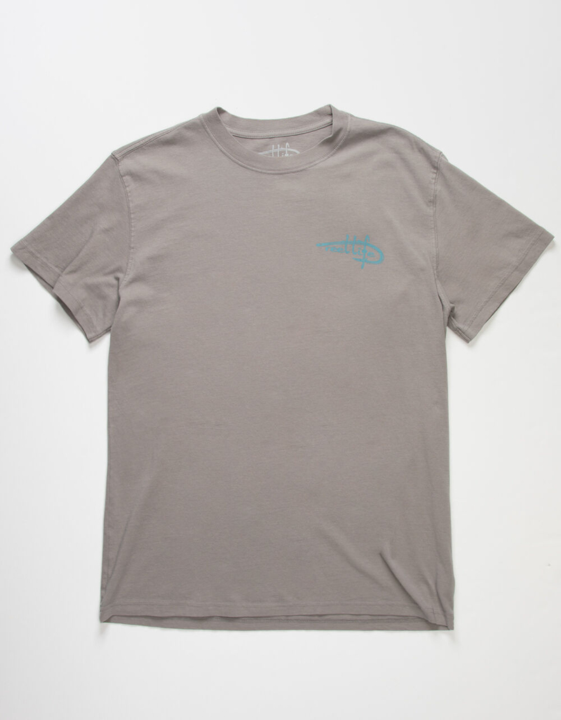 REEL LIFE Beach Bummin Mens Tee - SILVER | Tillys