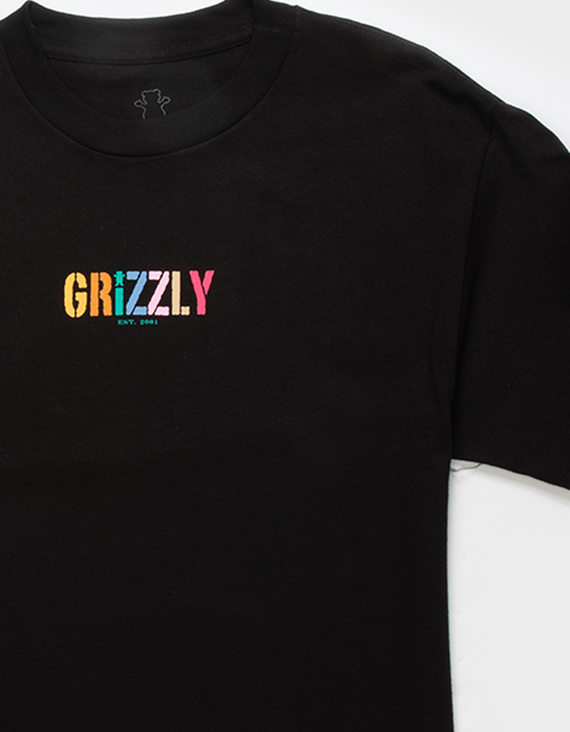 GRIZZLY Terra Cotta Mens Tee - BLACK | Tillys
