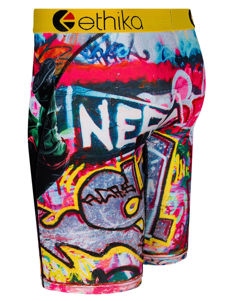 ETHIKA L-Kick Mens Boxer Briefs - BLACK COMBO | Tillys