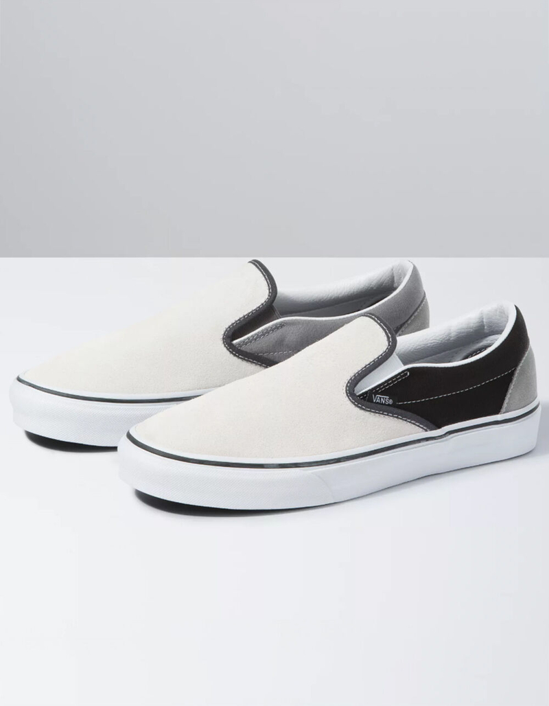 VANS Mix & Match Classic Slip-On Shoes - BLACK/TRUE WHITE | Tillys