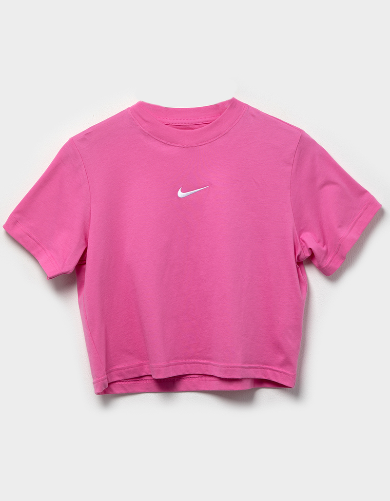 NIKE Essentials Girls Boxy Tee - PINK | Tillys