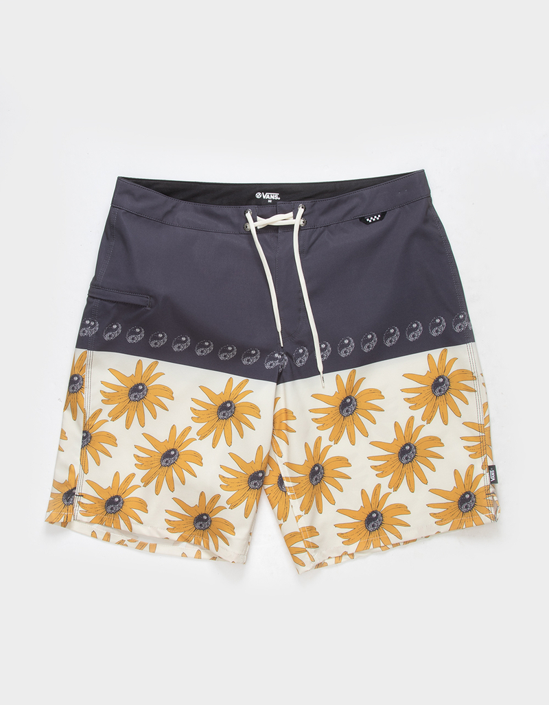 VANS Daily Halfsies Mens 19'' Boardshorts - GRAY COMBO - 32 | Tillys