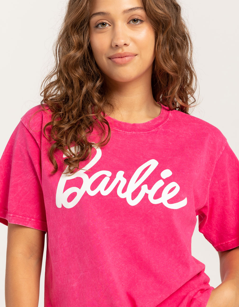 BARBIE Womens Boyfriend Tee - PINK | Tillys